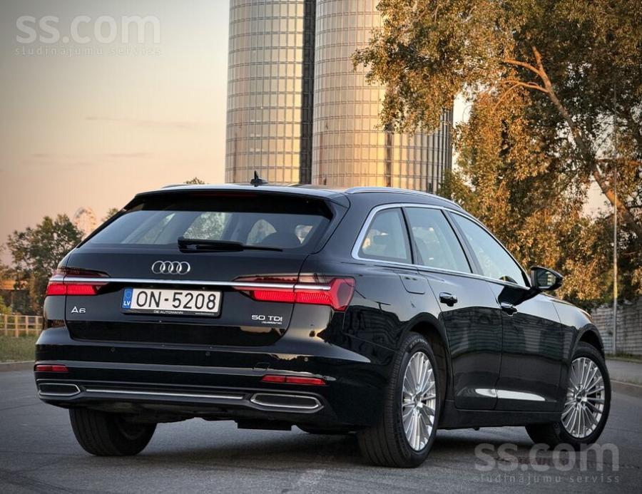 Черный Ауди А6 2019 в Рига, объемом двигателя 3.00 л и пробегом 163 тыс. км за 22500 €, фото 8 на AUTOMOTO.COM.LV