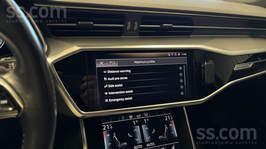 Melns Audi A6 2019 Rīga, ar dzinēja tilpumu 3.00 L un nobraukumu 197 tūkst. km par 20990 €, foto 25 vietnē AUTOMOTO.COM.LV