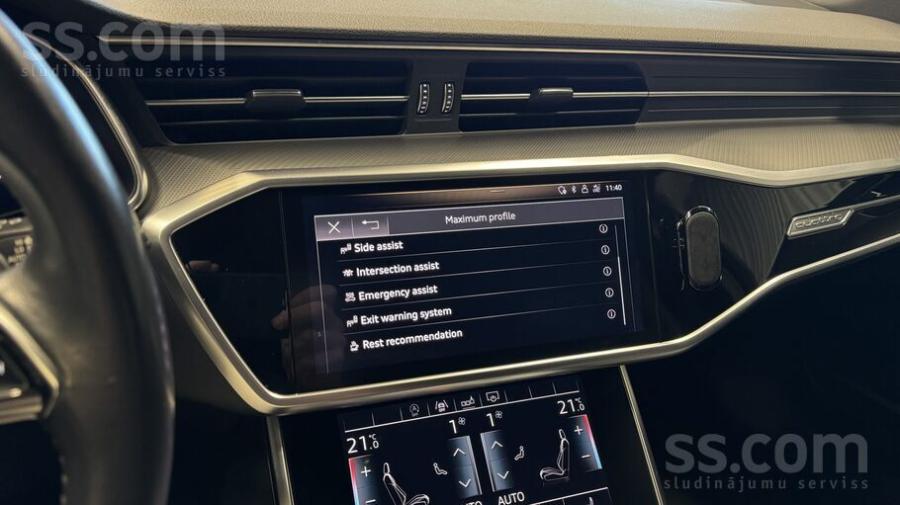 Melns Audi A6 2019 Rīga, ar dzinēja tilpumu 3.00 L un nobraukumu 197 tūkst. km par 20990 €, foto 26 vietnē AUTOMOTO.COM.LV