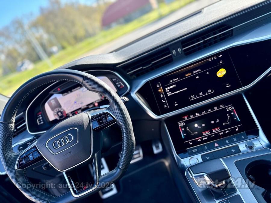 Melns Audi A6 2019 Tallina, ar dzinēja tilpumu 3.00 L un nobraukumu 157 tūkst. km par 33900 €, foto 14 vietnē AUTOMOTO.COM.LV