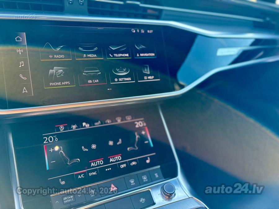Melns Audi A6 2019 Tallina, ar dzinēja tilpumu 3.00 L un nobraukumu 157 tūkst. km par 33900 €, foto 23 vietnē AUTOMOTO.COM.LV