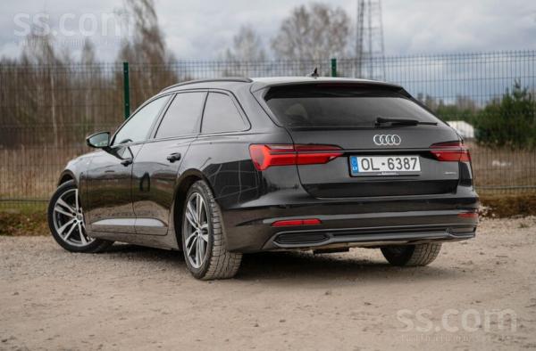 Black Audi A6 2019 in Riga, with an engine capacity of 3.00 L and mileage of 284 thousand km for 18950 €, photo 4 on AUTOMOTO.COM.LV