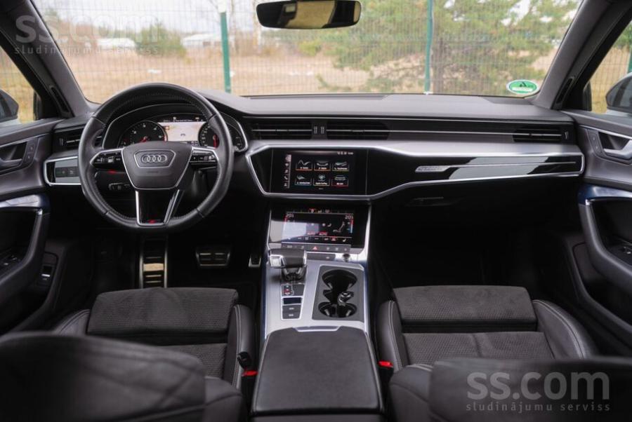Black Audi A6 2019 in Riga, with an engine capacity of 3.00 L and mileage of 284 thousand km for 18950 €, photo 11 on AUTOMOTO.COM.LV