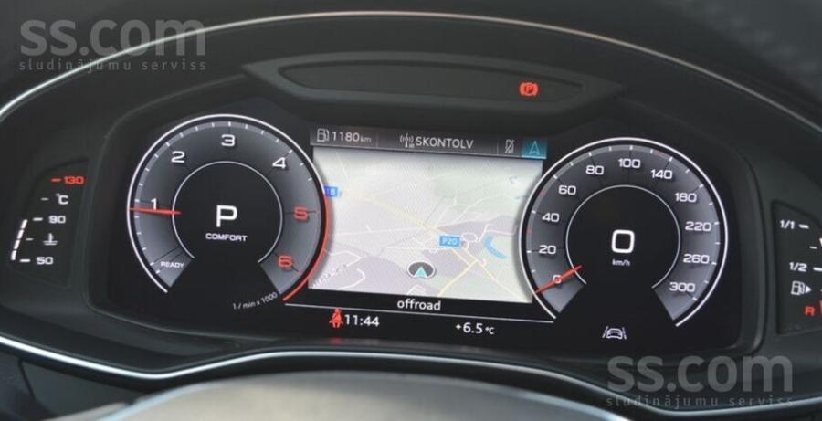 Melns Audi A6 2019 Valmiera, ar dzinēja tilpumu 2.00 L un nobraukumu 158 tūkst. km par 20900 €, foto 20 vietnē AUTOMOTO.COM.LV