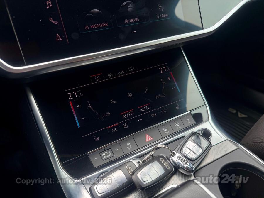 Melns Audi A6 2019 Tallina, ar dzinēja tilpumu 2.00 L un nobraukumu 289 tūkst. km par 16490 €, foto 17 vietnē AUTOMOTO.COM.LV