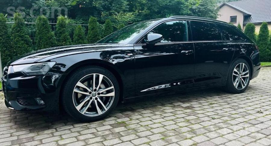 Black Audi A6 2019 in Riga, with an engine capacity of 3.00 L and mileage of 280 thousand km for 21500 €, photo 1 on AUTOMOTO.COM.LV