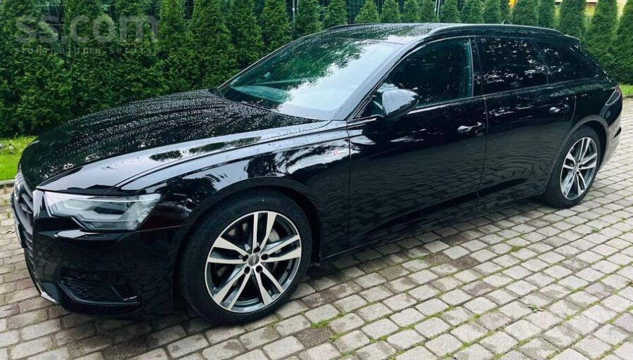 Black Audi A6 2019 in Riga, with an engine capacity of 3.00 L and mileage of 280 thousand km for 21500 €, photo 5 on AUTOMOTO.COM.LV