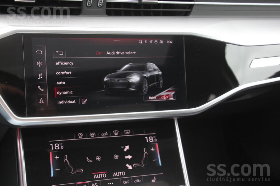 Melns Audi A6 2019 Tukums, ar dzinēja tilpumu 3.00 L un nobraukumu 191 tūkst. km par 27500 €, foto 17 vietnē AUTOMOTO.COM.LV