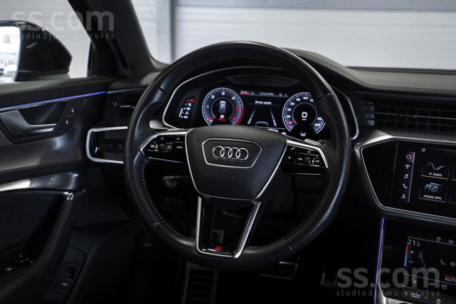 Melns Audi A6 2019 Tukums, ar dzinēja tilpumu 3.00 L un nobraukumu 0 tūkst. km par 22990 €, foto 19 vietnē AUTOMOTO.COM.LV