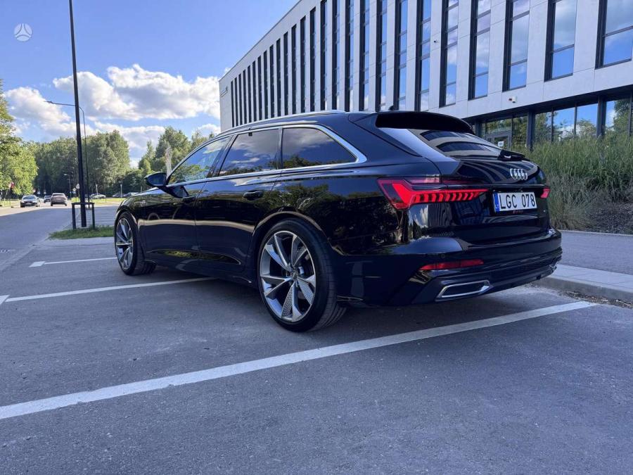 Black Audi A6 2019 in Vilnius, with an engine capacity of 3.00 L and mileage of 246 thousand km for 24900 €, photo 4 on AUTOMOTO.COM.LV