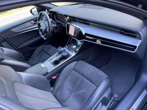 Black Audi A6 2019 in Vilnius, with an engine capacity of 3.00 L and mileage of 246 thousand km for 24900 €, photo 8 on AUTOMOTO.COM.LV