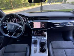 Black Audi A6 2019 in Vilnius, with an engine capacity of 3.00 L and mileage of 246 thousand km for 24900 €, photo 10 on AUTOMOTO.COM.LV