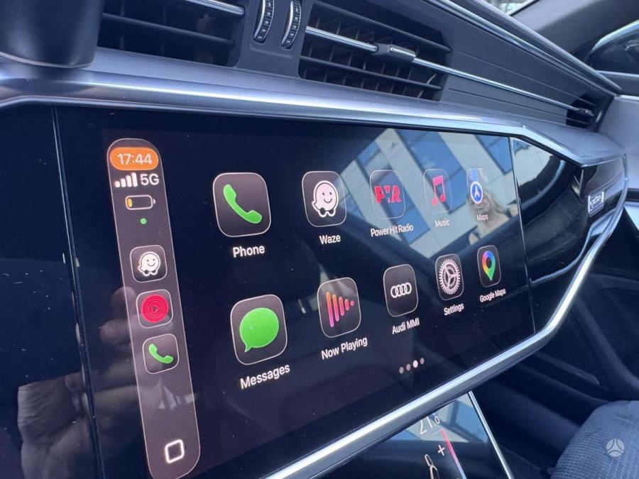 Black Audi A6 2019 in Vilnius, with an engine capacity of 3.00 L and mileage of 246 thousand km for 24900 €, photo 17 on AUTOMOTO.COM.LV