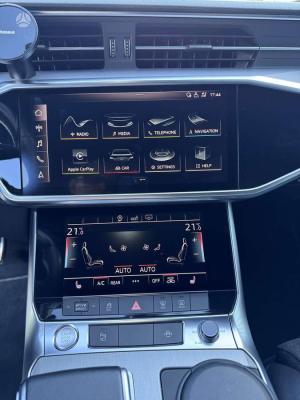 Black Audi A6 2019 in Vilnius, with an engine capacity of 3.00 L and mileage of 246 thousand km for 24900 €, photo 18 on AUTOMOTO.COM.LV