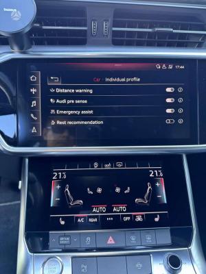 Black Audi A6 2019 in Vilnius, with an engine capacity of 3.00 L and mileage of 246 thousand km for 24900 €, photo 19 on AUTOMOTO.COM.LV
