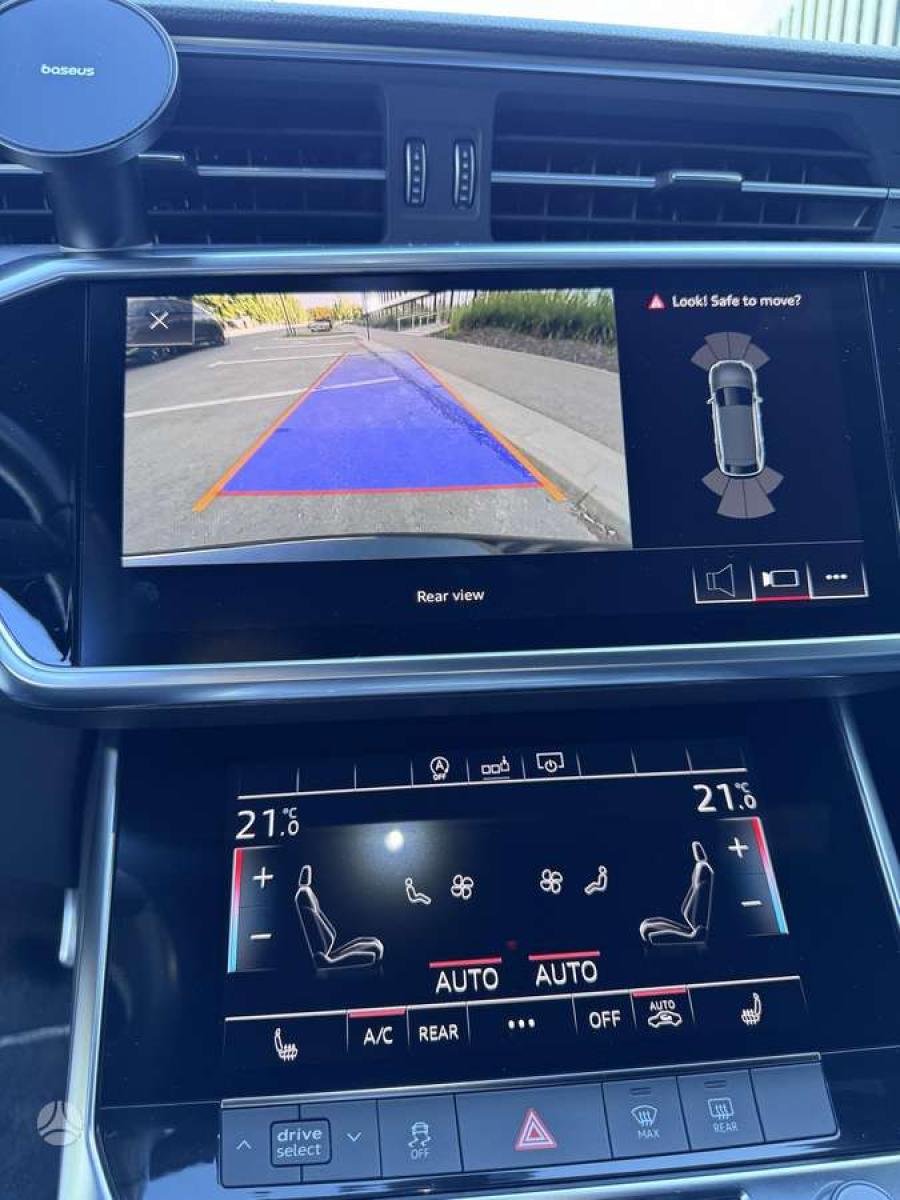 Black Audi A6 2019 in Vilnius, with an engine capacity of 3.00 L and mileage of 246 thousand km for 24900 €, photo 20 on AUTOMOTO.COM.LV
