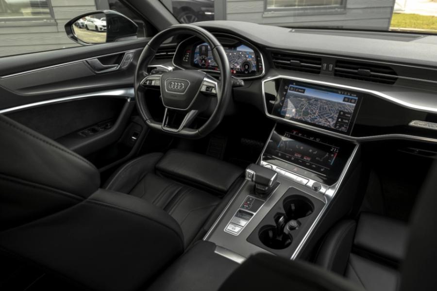 Black Audi A6 2019 in Riga, with an engine capacity of 3.00 L and mileage of 210 thousand km for 24700 €, photo 15 on AUTOMOTO.COM.LV