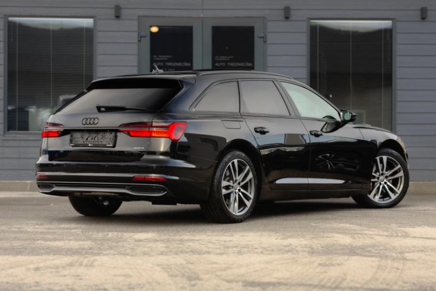 Black Audi A6 2019 in Riga, with an engine capacity of 3.00 L and mileage of 210 thousand km for 24700 €, photo 19 on AUTOMOTO.COM.LV
