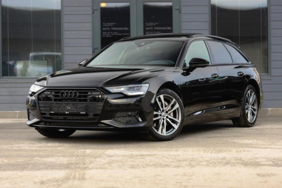 Black Audi A6 2019 in Riga, with an engine capacity of 3.00 L and mileage of 210 thousand km for 24700 €, photo 20 on AUTOMOTO.COM.LV