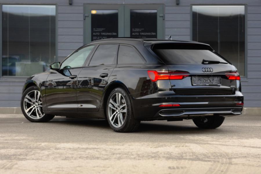 Black Audi A6 2019 in Riga, with an engine capacity of 3.00 L and mileage of 210 thousand km for 24700 €, photo 21 on AUTOMOTO.COM.LV