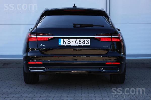 Black Audi A6 2019 in Riga, with an engine capacity of 2.00 L and mileage of 0 thousand km for 20495 €, photo 5 on AUTOMOTO.COM.LV