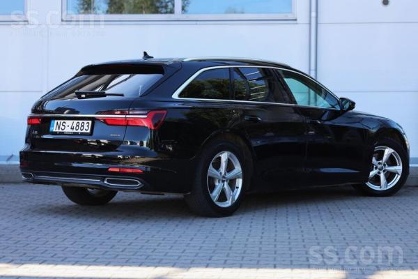 Black Audi A6 2019 in Riga, with an engine capacity of 2.00 L and mileage of 0 thousand km for 20495 €, photo 6 on AUTOMOTO.COM.LV