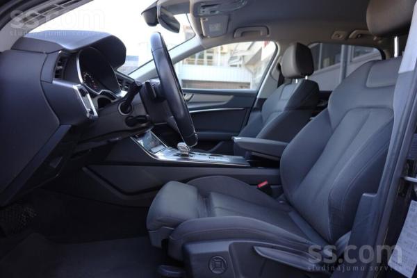 Black Audi A6 2019 in Riga, with an engine capacity of 2.00 L and mileage of 0 thousand km for 20495 €, photo 9 on AUTOMOTO.COM.LV