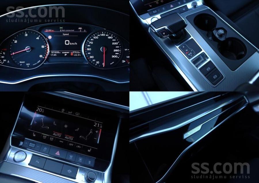Melns Audi A6 2019 Rīga, ar dzinēja tilpumu 2.00 L un nobraukumu 0 tūkst. km par 20495 €, foto 18 vietnē AUTOMOTO.COM.LV