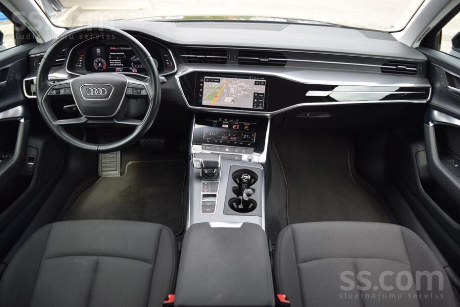 Black Audi A6 2019 in Riga, with an engine capacity of 3.00 L and mileage of 199 thousand km for 18800 €, photo 5 on AUTOMOTO.COM.LV