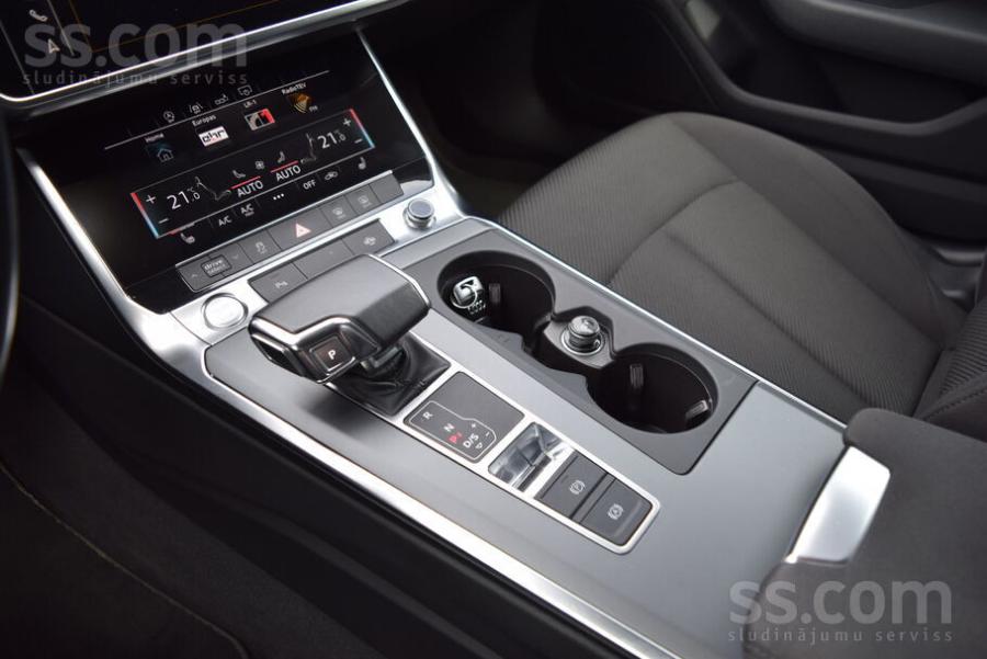Black Audi A6 2019 in Riga, with an engine capacity of 3.00 L and mileage of 199 thousand km for 18800 €, photo 8 on AUTOMOTO.COM.LV