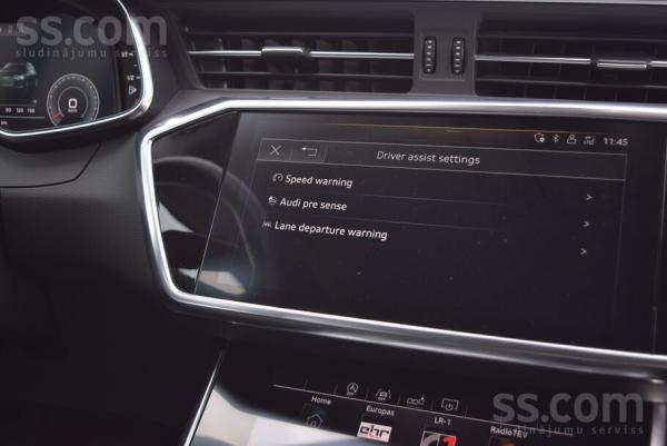 Black Audi A6 2019 in Riga, with an engine capacity of 3.00 L and mileage of 199 thousand km for 18800 €, photo 8 on AUTOMOTO.COM.LV