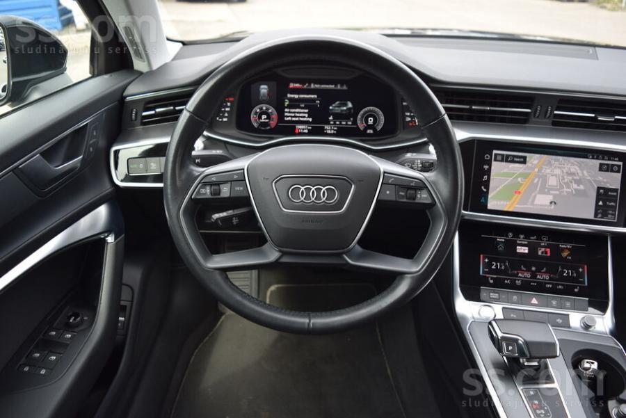 Black Audi A6 2019 in Riga, with an engine capacity of 3.00 L and mileage of 199 thousand km for 18800 €, photo 12 on AUTOMOTO.COM.LV