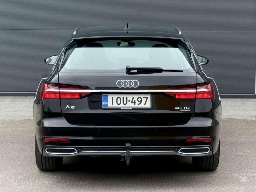 Black Audi A6 2019 in Tallinn, with an engine capacity of 2.00 L and mileage of 289 thousand km for 16490 €, photo 7 on AUTOMOTO.COM.LV