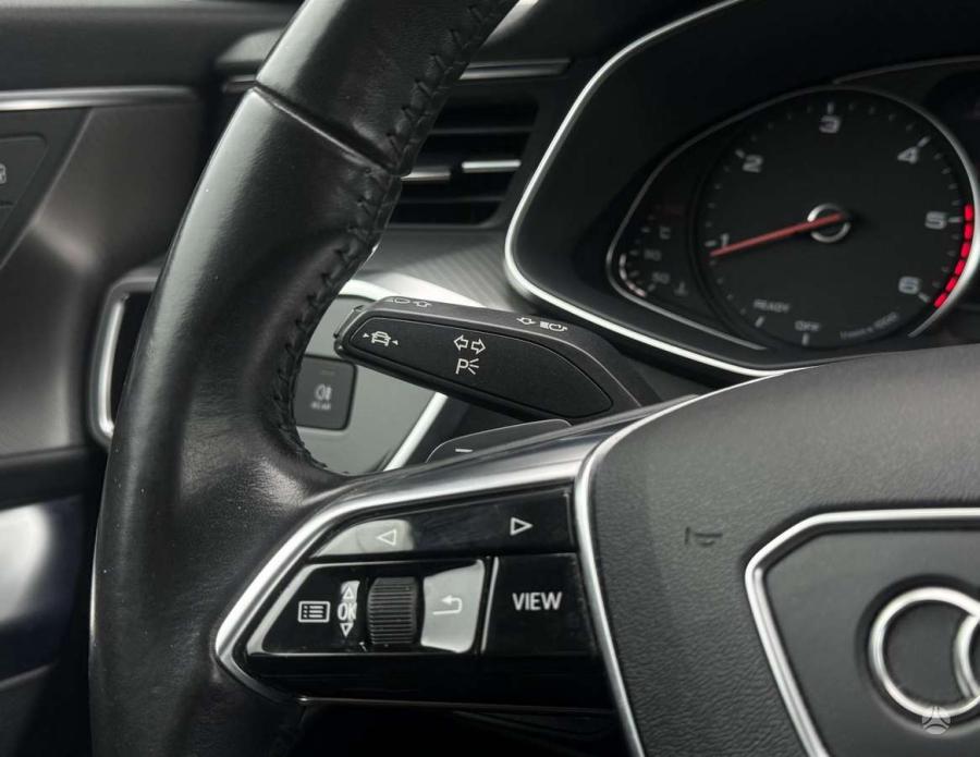 Black Audi A6 2019 in Tallinn, with an engine capacity of 2.00 L and mileage of 289 thousand km for 16490 €, photo 20 on AUTOMOTO.COM.LV