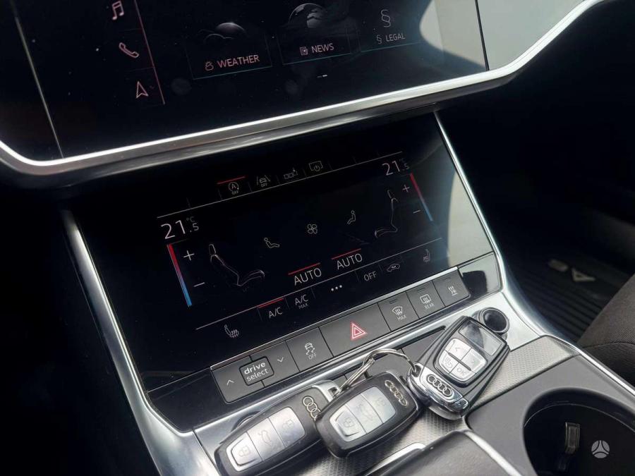 Black Audi A6 2019 in Tallinn, with an engine capacity of 2.00 L and mileage of 289 thousand km for 16490 €, photo 21 on AUTOMOTO.COM.LV