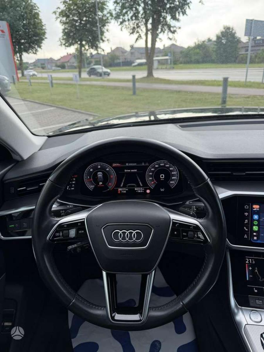 Black Audi A6 2019 in Siauliai, with an engine capacity of 2.97 L and mileage of 205 thousand km for 26000 €, photo 17 on AUTOMOTO.COM.LV