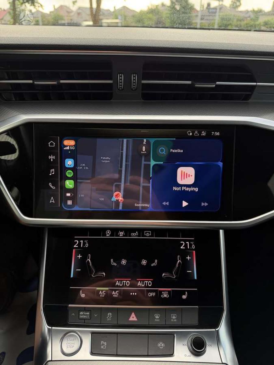 Black Audi A6 2019 in Siauliai, with an engine capacity of 2.97 L and mileage of 205 thousand km for 26000 €, photo 18 on AUTOMOTO.COM.LV