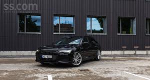 Black Audi A6 2019 in Riga, with an engine capacity of 3.00 L and mileage of 290 thousand km for 22000 €, photo  on AUTOMOTO.COM.LV