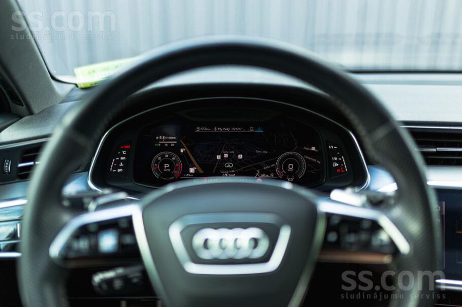 Melns Audi A6 2019 Rīga, ar dzinēja tilpumu 3.00 L un nobraukumu 290 tūkst. km par 22000 €, foto 15 vietnē AUTOMOTO.COM.LV