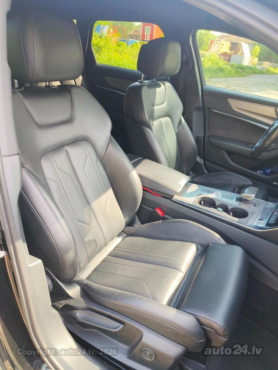 Melns Audi A6 2019 Tallina, ar dzinēja tilpumu 3.00 L un nobraukumu 192 tūkst. km par 27280 €, foto 12 vietnē AUTOMOTO.COM.LV