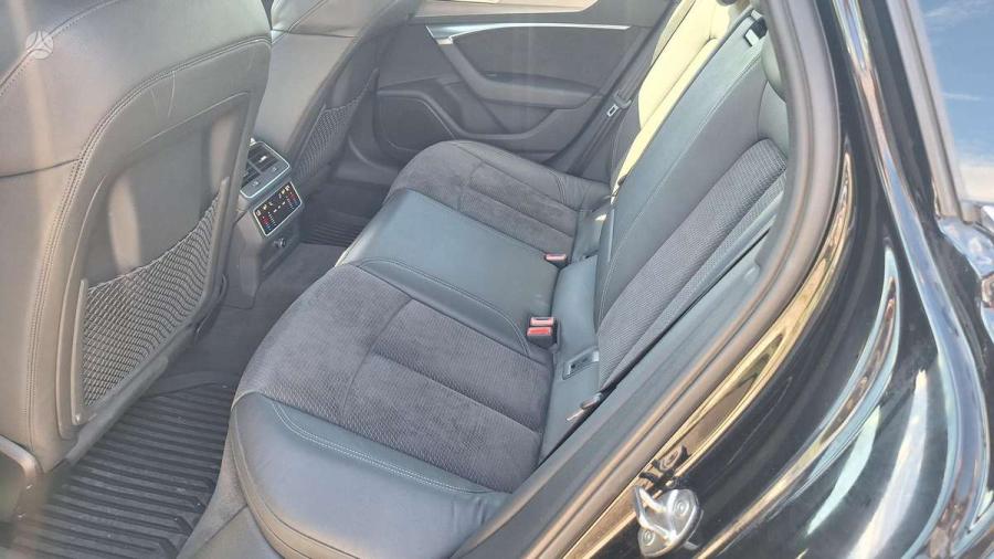 Black Audi A6 2019 in Kaunas, with an engine capacity of 2.00 L and mileage of 211 thousand km for 23950 €, photo 12 on AUTOMOTO.COM.LV