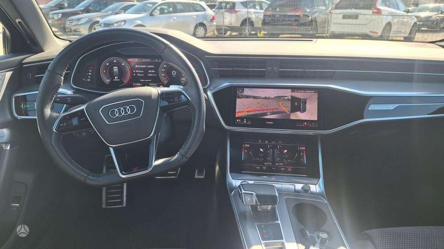 Black Audi A6 2019 in Kaunas, with an engine capacity of 2.00 L and mileage of 211 thousand km for 23950 €, photo 14 on AUTOMOTO.COM.LV