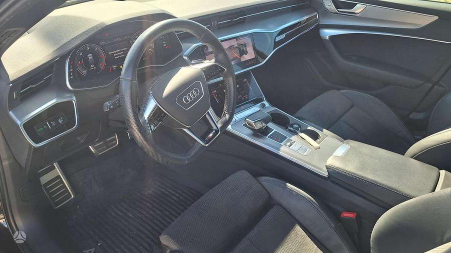 Black Audi A6 2019 in Kaunas, with an engine capacity of 2.00 L and mileage of 211 thousand km for 23950 €, photo 15 on AUTOMOTO.COM.LV