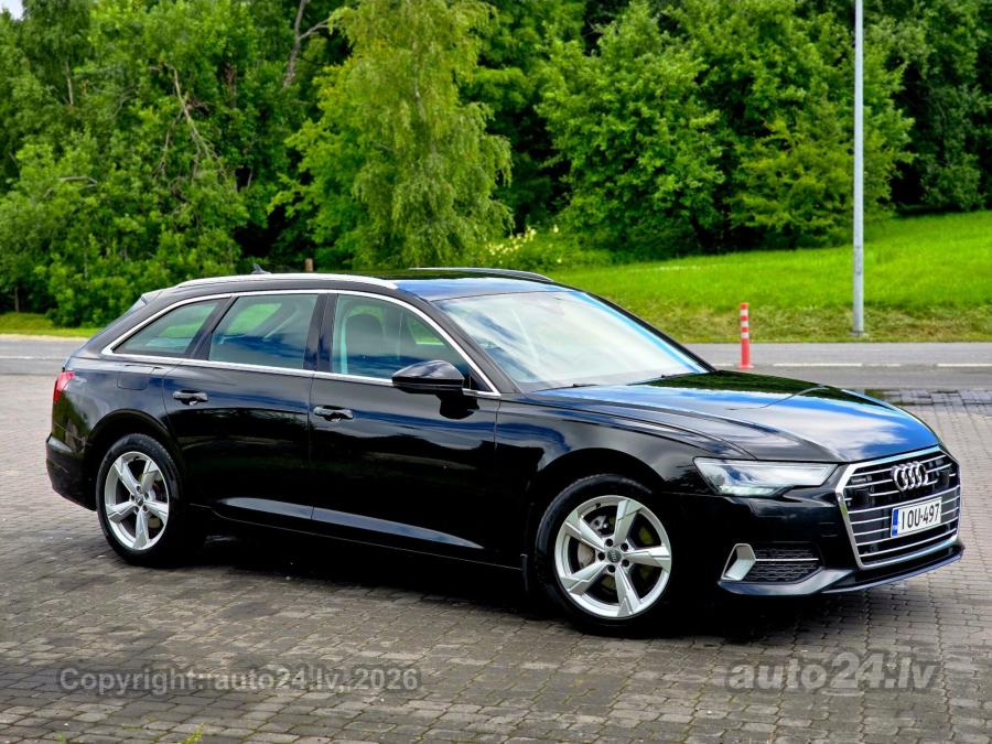 Black Audi A6 2019 in Tallinn, with an engine capacity of 2.00 L and mileage of 289 thousand km for 16990 €, photo 4 on AUTOMOTO.COM.LV