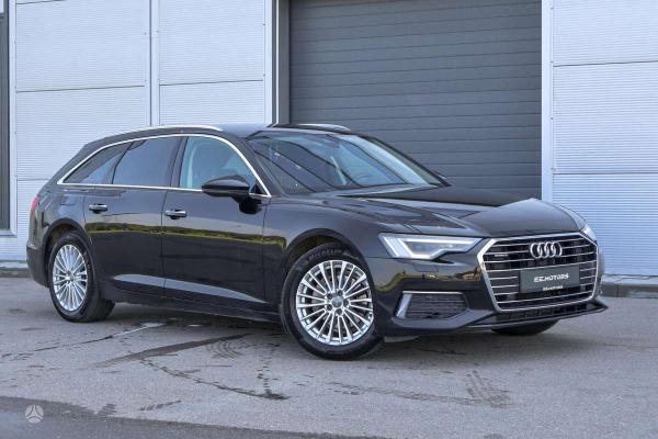 Black Audi A6 2019 in Kaunas, with an engine capacity of 1.97 L and mileage of 188 thousand km for 21999 €, photo 1 on AUTOMOTO.COM.LV