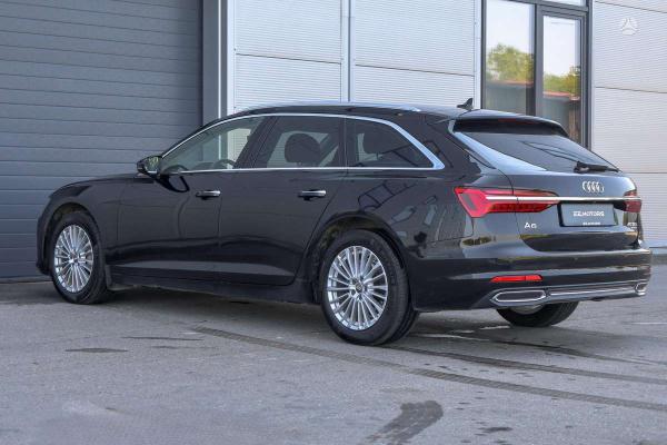 Black Audi A6 2019 in Kaunas, with an engine capacity of 1.97 L and mileage of 188 thousand km for 21999 €, photo 8 on AUTOMOTO.COM.LV