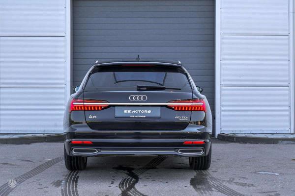 Black Audi A6 2019 in Kaunas, with an engine capacity of 1.97 L and mileage of 188 thousand km for 21999 €, photo 10 on AUTOMOTO.COM.LV