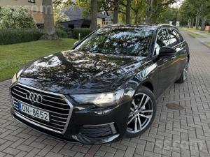 Melns Audi A6 2019 Valmiera, ar dzinēja tilpumu 2.00 L un nobraukumu 308 tūkst. km par 20300 €, foto  vietnē AUTOMOTO.COM.LV