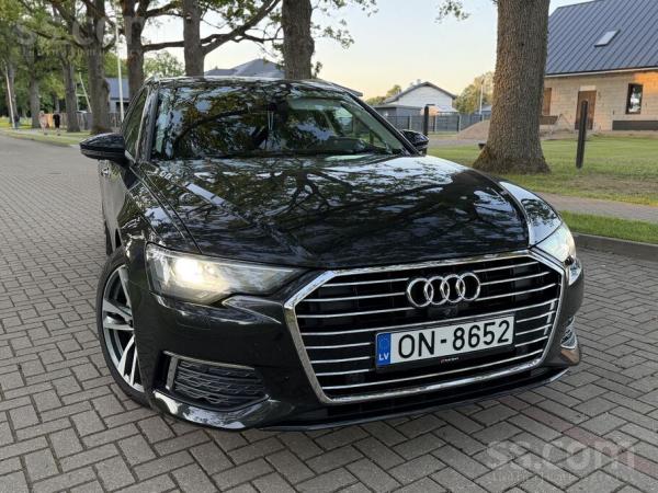 Black Audi A6 2019 in Valmiera, with an engine capacity of 2.00 L and mileage of 308 thousand km for 20300 €, photo 5 on AUTOMOTO.COM.LV