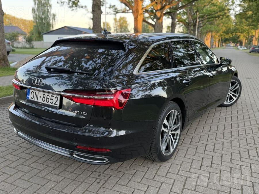 Melns Audi A6 2019 Valmiera, ar dzinēja tilpumu 2.00 L un nobraukumu 308 tūkst. km par 20300 €, foto 12 vietnē AUTOMOTO.COM.LV